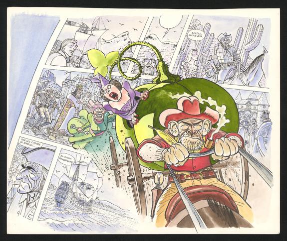 Daniel Goossens Original Art For Sale | ComicArtTracker