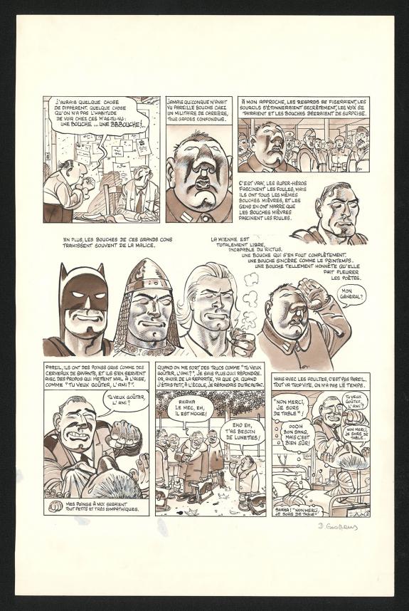 Daniel Goossens Original Art For Sale | ComicArtTracker