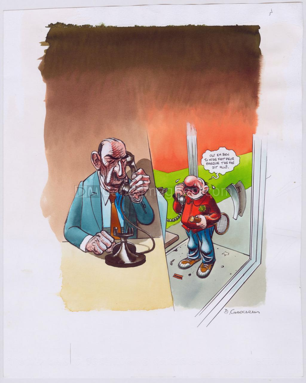 Daniel Goossens Original Art For Sale | ComicArtTracker