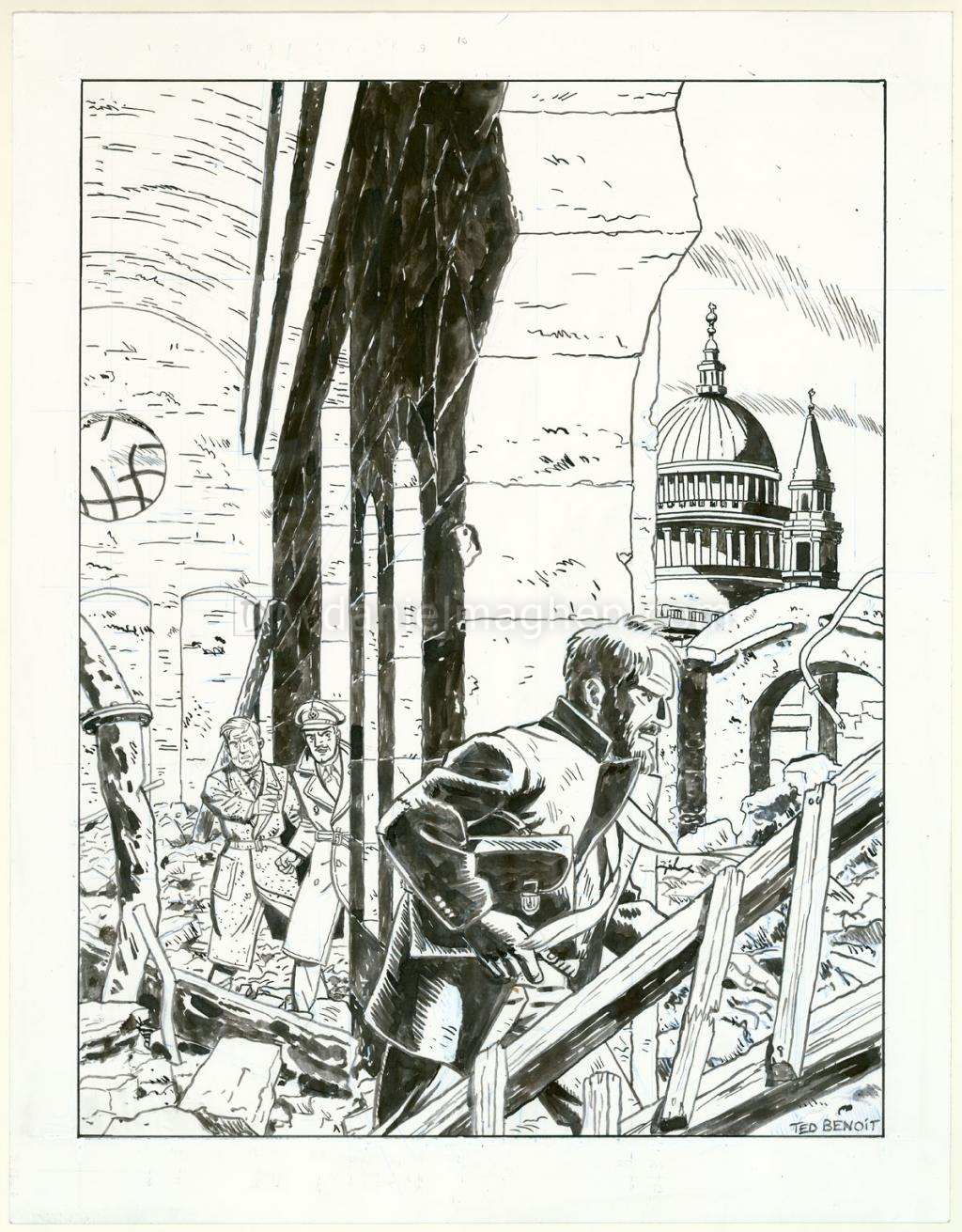 Ted Benoit Original Art For Sale | ComicArtTracker