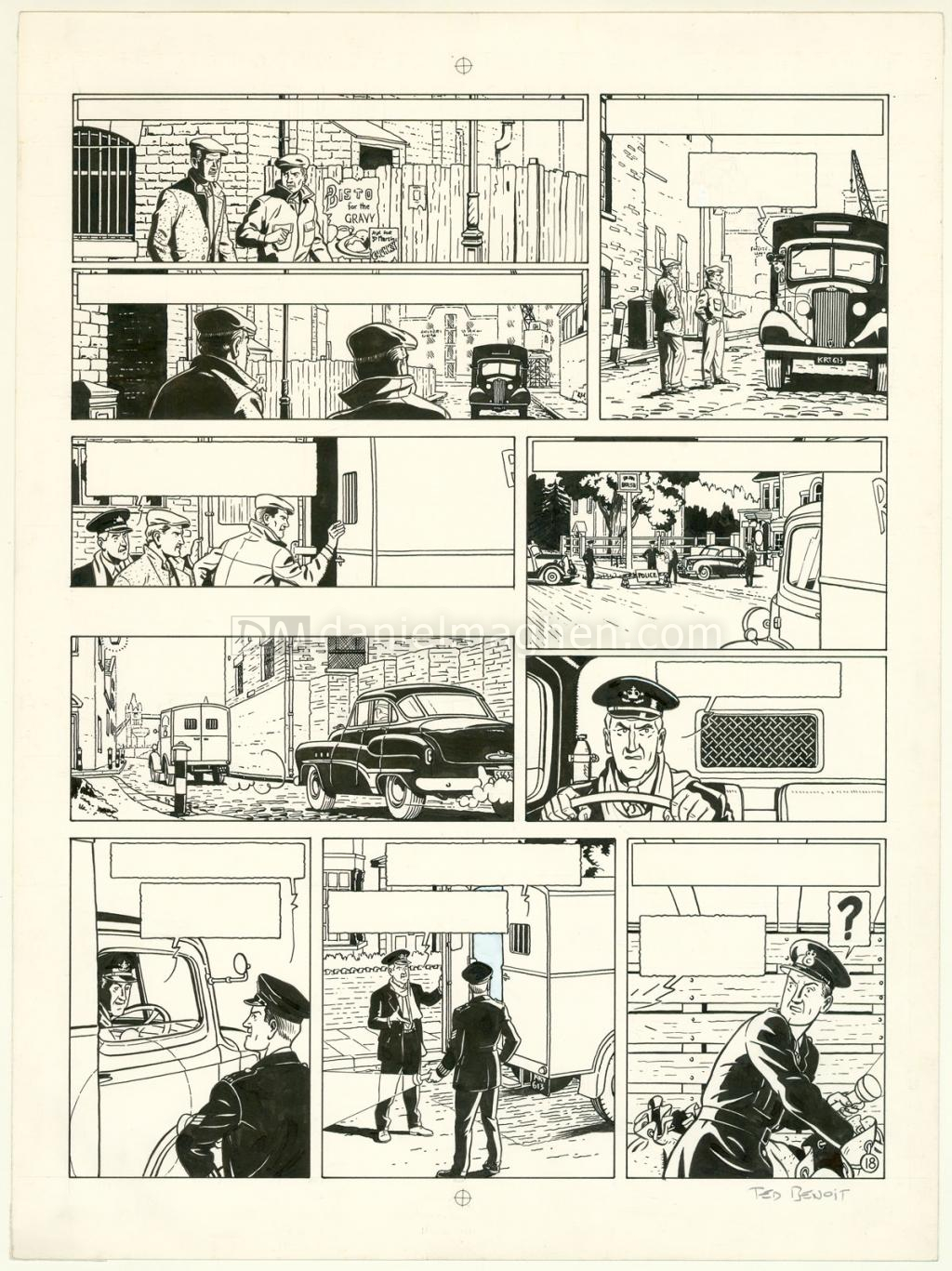 Ted Benoit - originaux en vente | ComicArtTracker