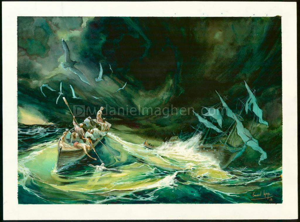 Emmanuel Lepage Original Art For Sale | ComicArtTracker