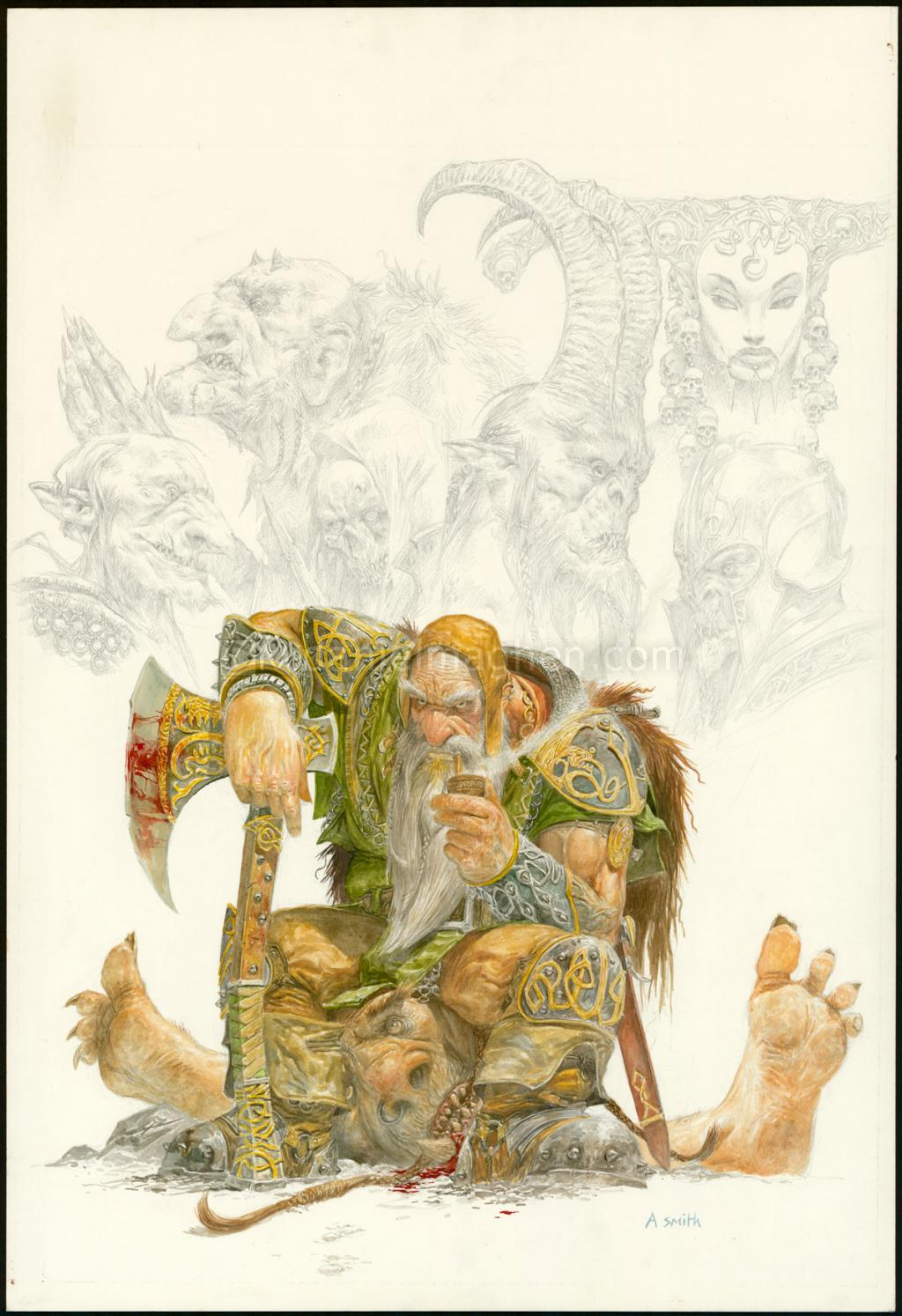 Adrian Smith Original Art For Sale | ComicArtTracker