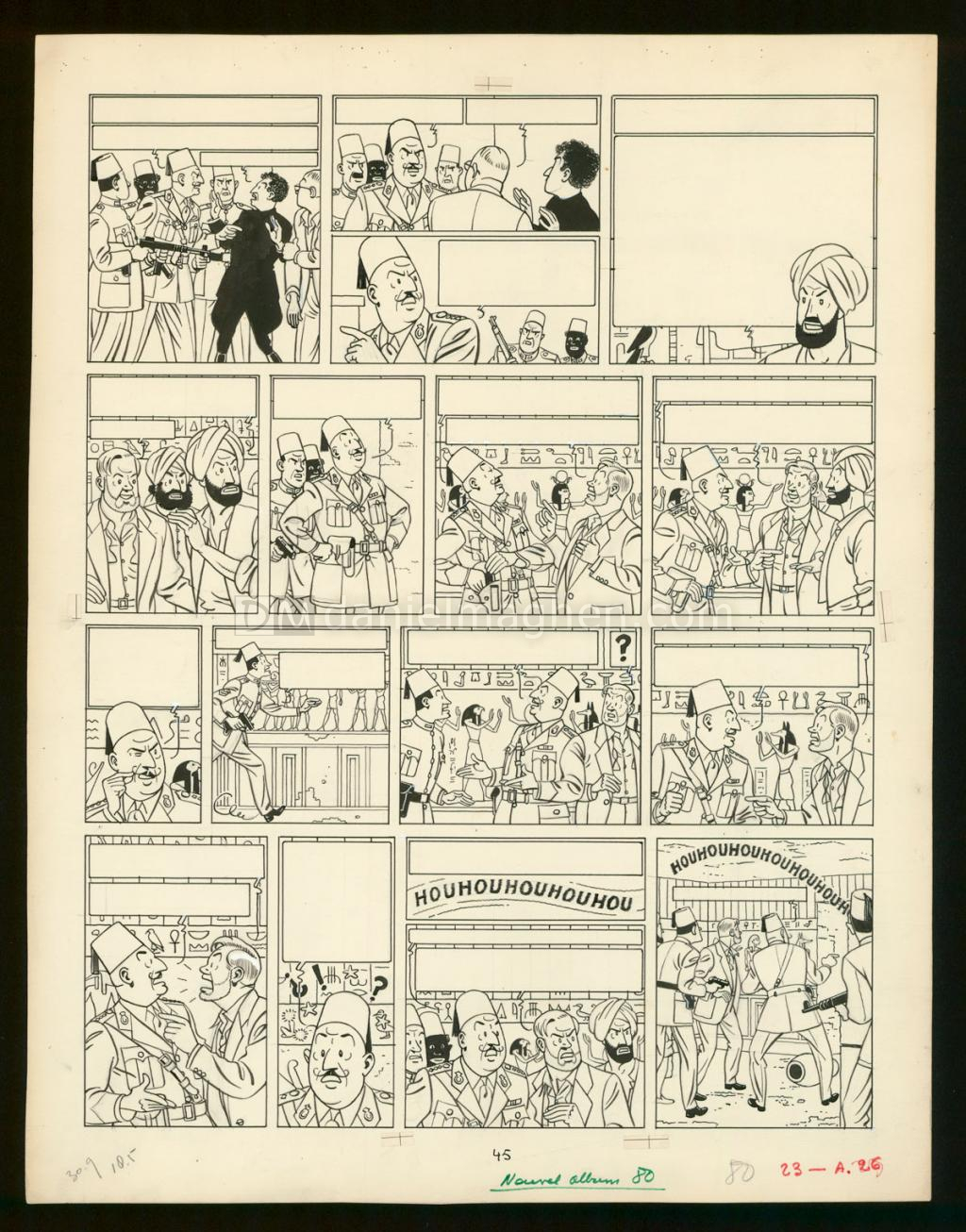 Blake and Mortimer Original Art For Sale | ComicArtTracker