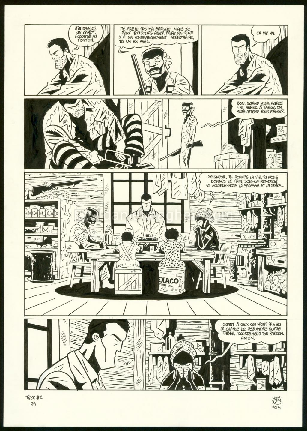 Tyler Cross Original Art For Sale | ComicArtTracker