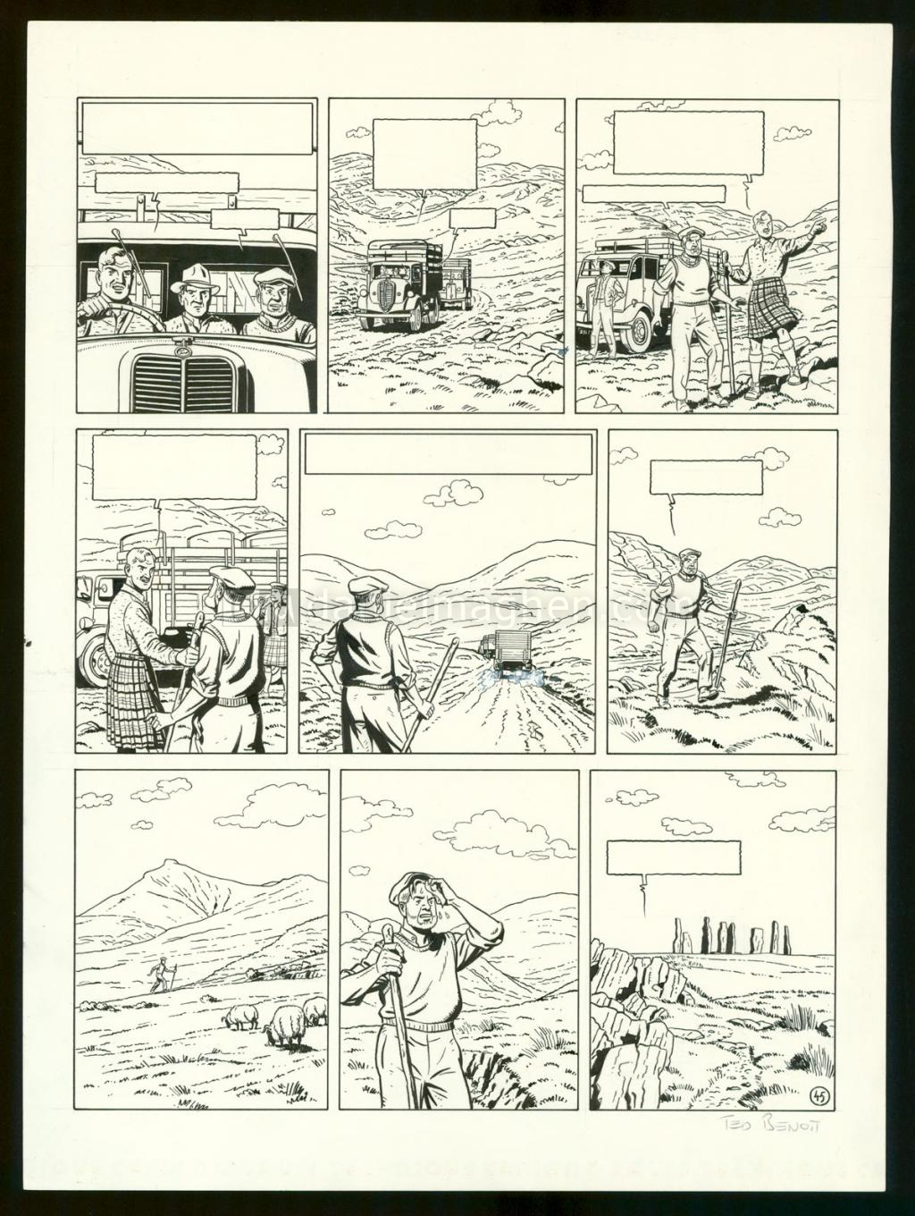 Ted Benoit - originaux en vente | ComicArtTracker