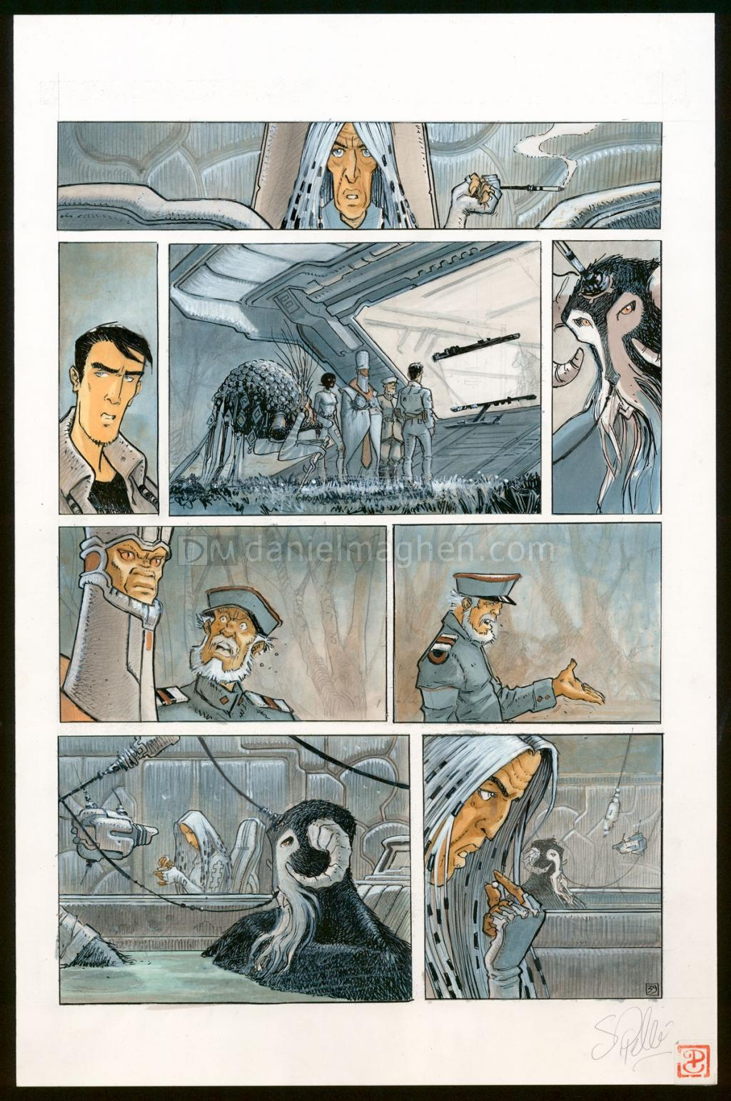 Serge Pellé Original Art For Sale | ComicArtTracker