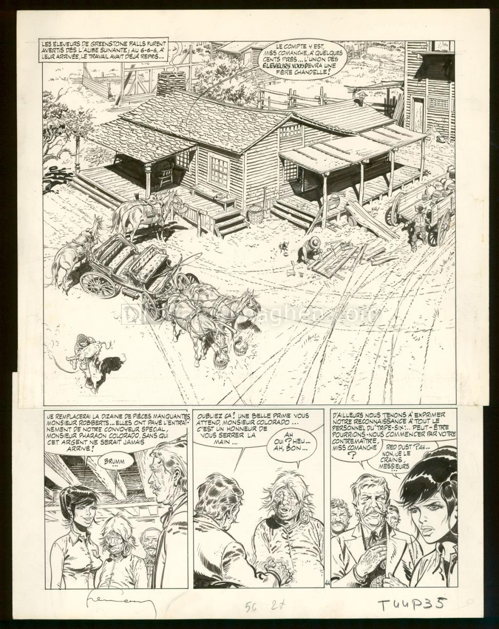 Hermann Original Art For Sale | ComicArtTracker