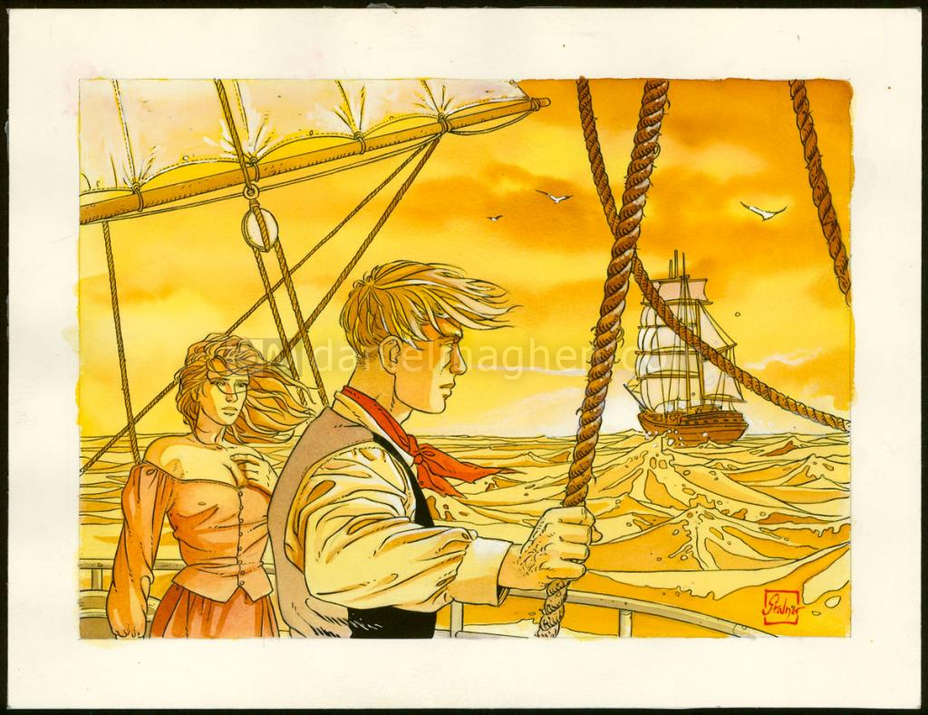 Éric Stalner - originaux en vente | ComicArtTracker