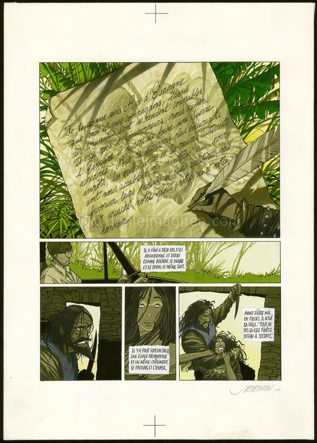 Luc Jacamon Original Art For Sale | ComicArtTracker