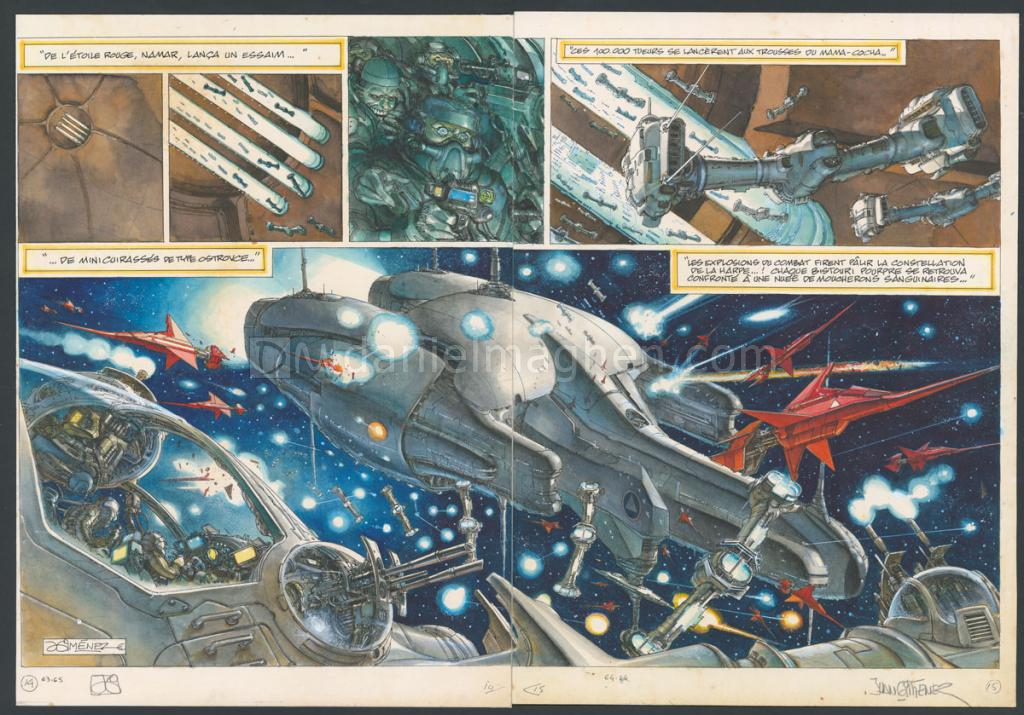 Juan Giménez Original Art For Sale | ComicArtTracker