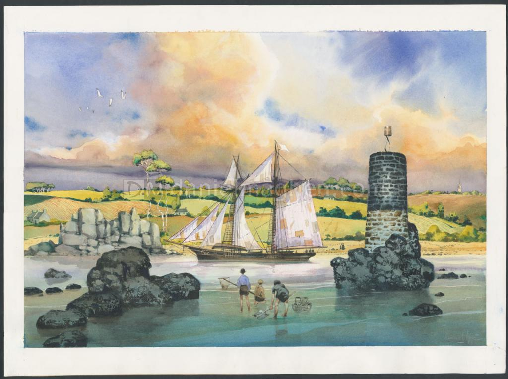 Emmanuel Lepage Original Art For Sale | ComicArtTracker