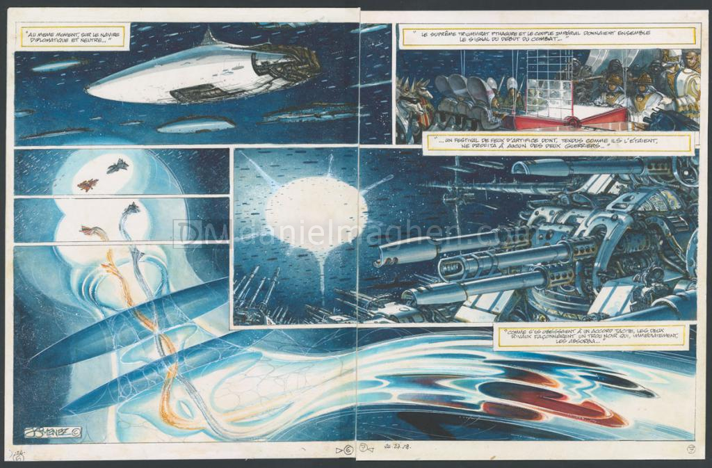 Juan Giménez Original Art For Sale | ComicArtTracker