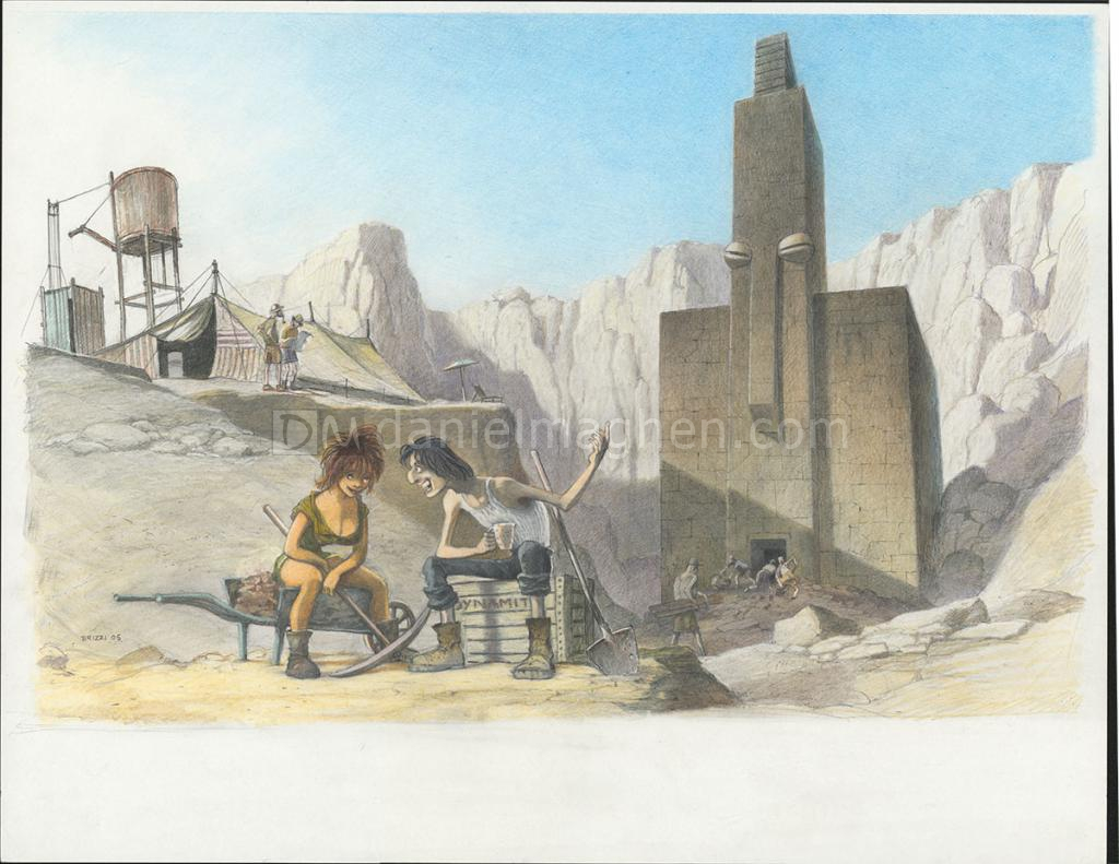 Paul et Gaétan Brizzi Original Art For Sale | ComicArtTracker