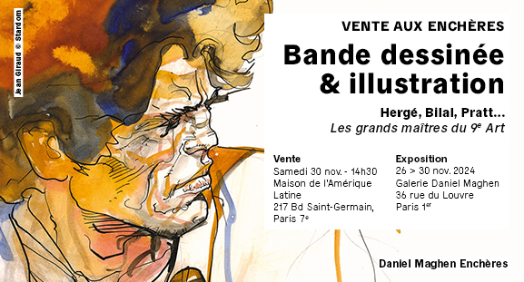 Galerie Daniel Maghen - Planches et dessins originaux de Bande Dessinée
